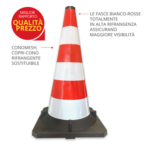 Coni spartitraffico e delineatori flessibili