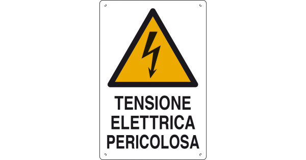 TENSIONE ELETTRICA PERICOLOSA