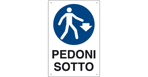 PEDONI SOTTO