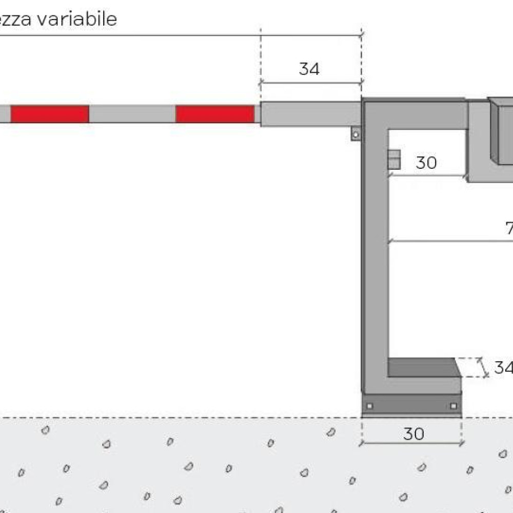 Barriera manuale