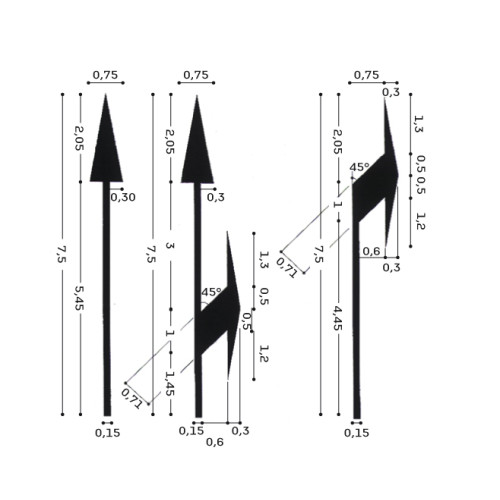 Dime per segnaletica orizzontale